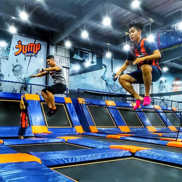 [TIKI] Mua voucher bạt nhún Jump Arena + vớ chỉ 250K/ 2 người - TienDauRoi