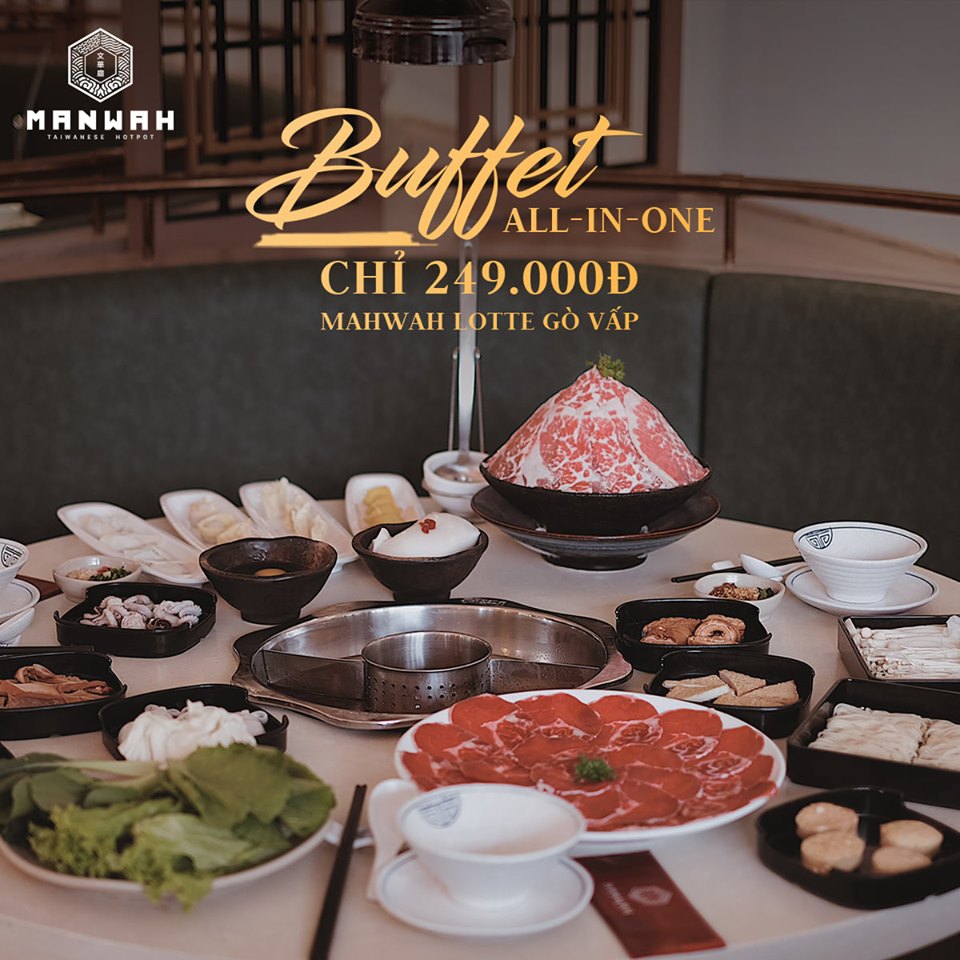 Buffet Manwah Gò Vấp chỉ 249K - TienDauRoi