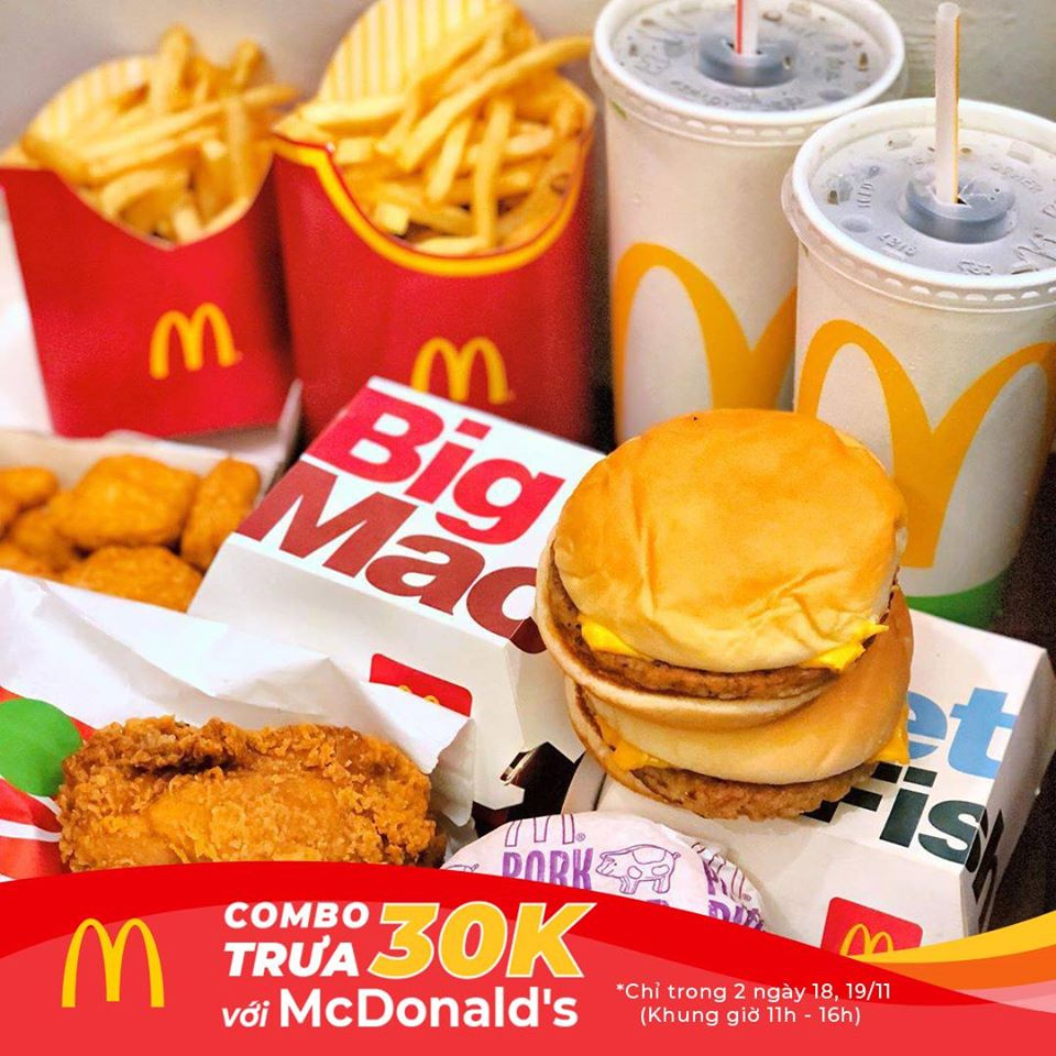 [Now] Combo McDonald's độc quyền trên Now chỉ 30k - TienDauRoi