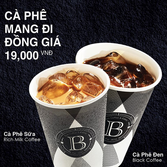 BEN Coffee House khuyến mãi đồng giá cà phê 19k - TienDauRoi
