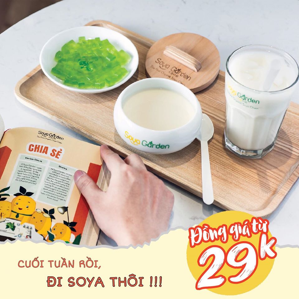 [Soya Garden] Chương trình đồng giá từ 29K - TienDauRoi